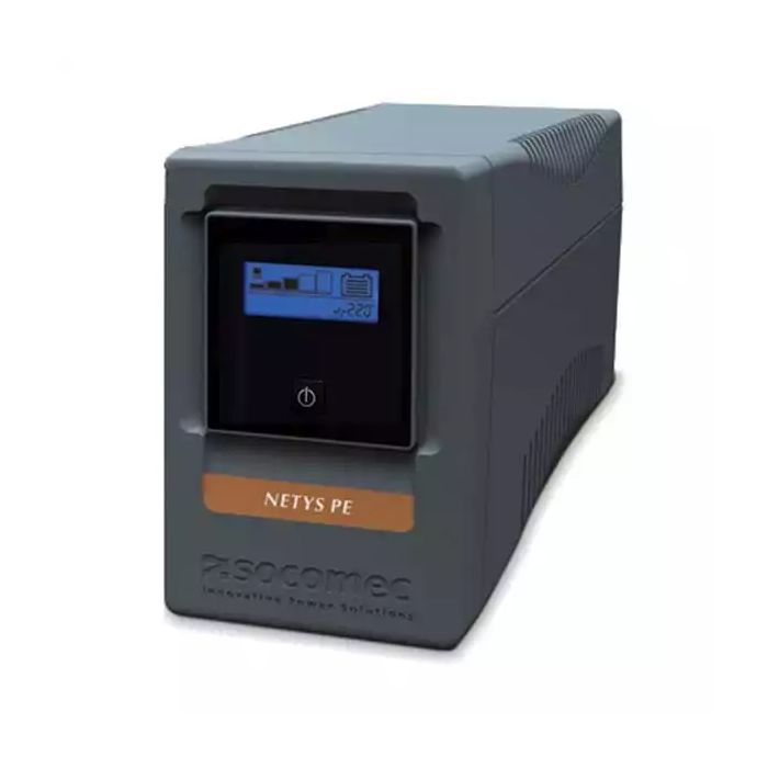 UPS Socomec NeTYS PE 2000VA/1200W 230V 50/60Hz AVR, Step wave, LCD displej, RJ45, 1xUSB