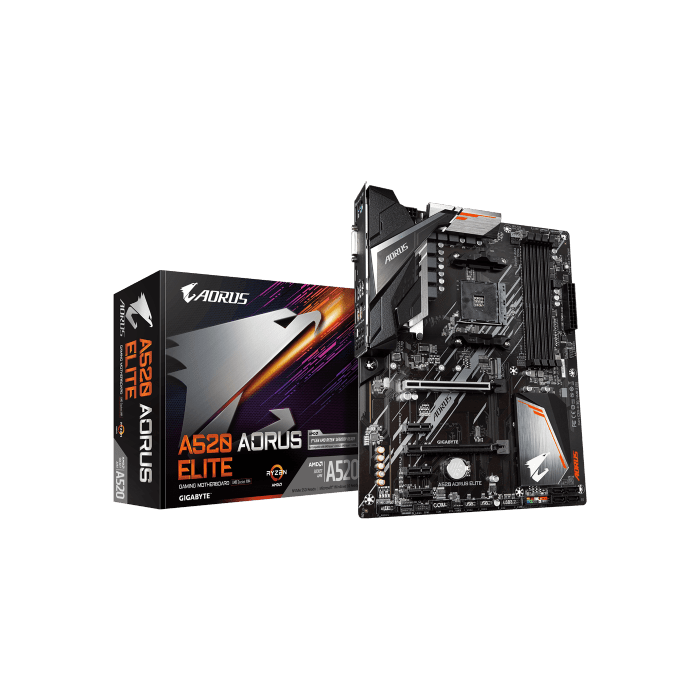 Matična ploča GIGABYTE A520 AORUS ELITE (rev. 1.0) AMD, AMD® AM4, AMD® A520