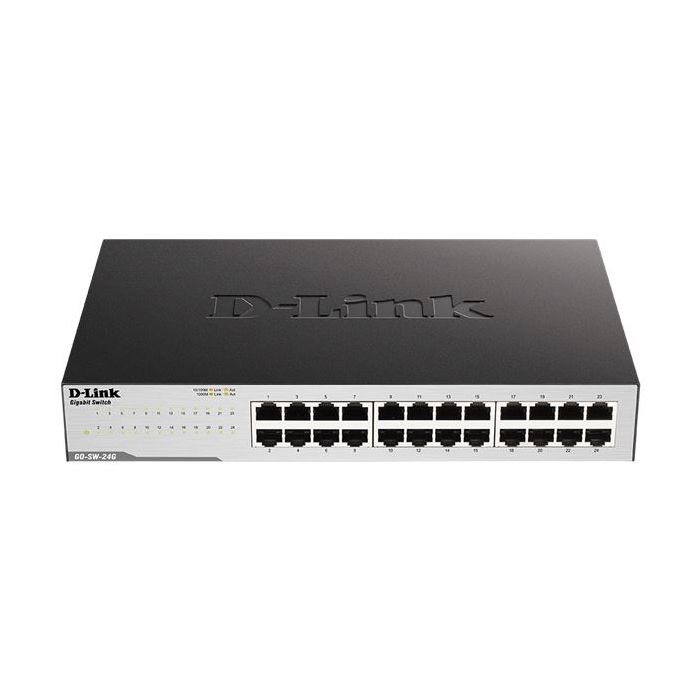 D-Link Switch 24-Port Gigabit Easy Desktop GO-SW-24G/E