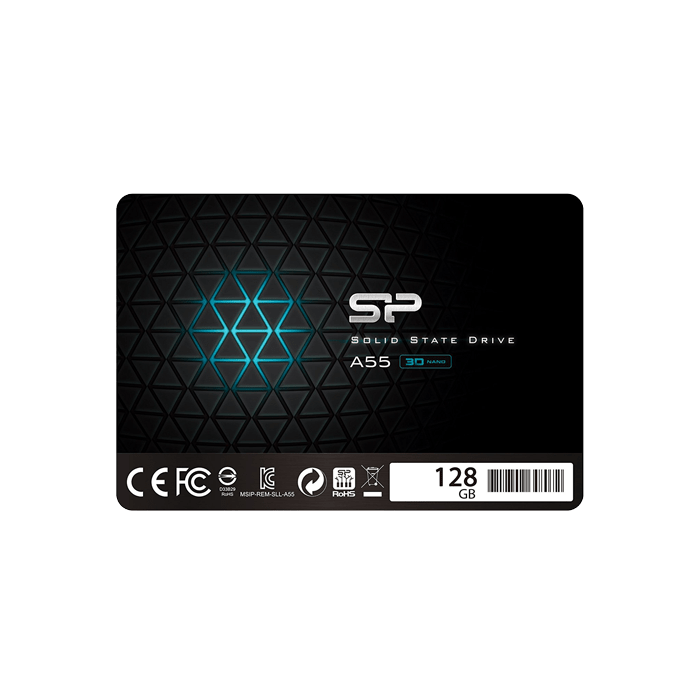 SILICON POWER SSD 128GB, 2.5", SATA III, Ace A55 - SP128GBSS3A55S25