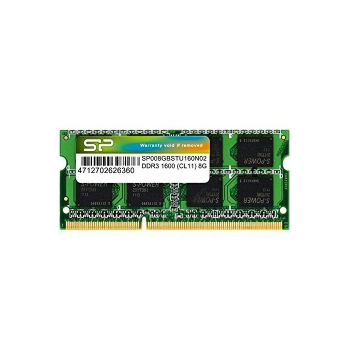 Silicon Power DDR3 8GB 1600MHz memorija za laptop