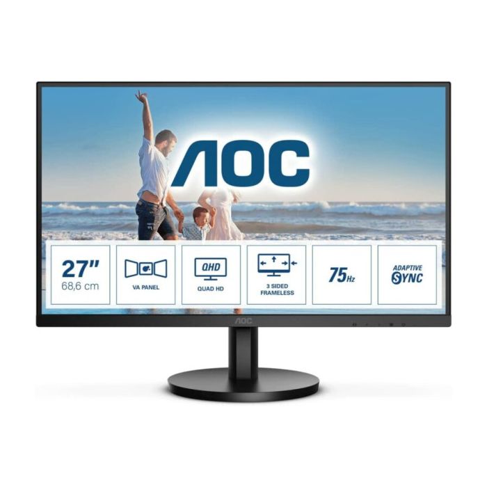Monitor 27" AOC Q27B3MA 2560x1440/75Hz/4ms/HDMI/DP/zvučnici