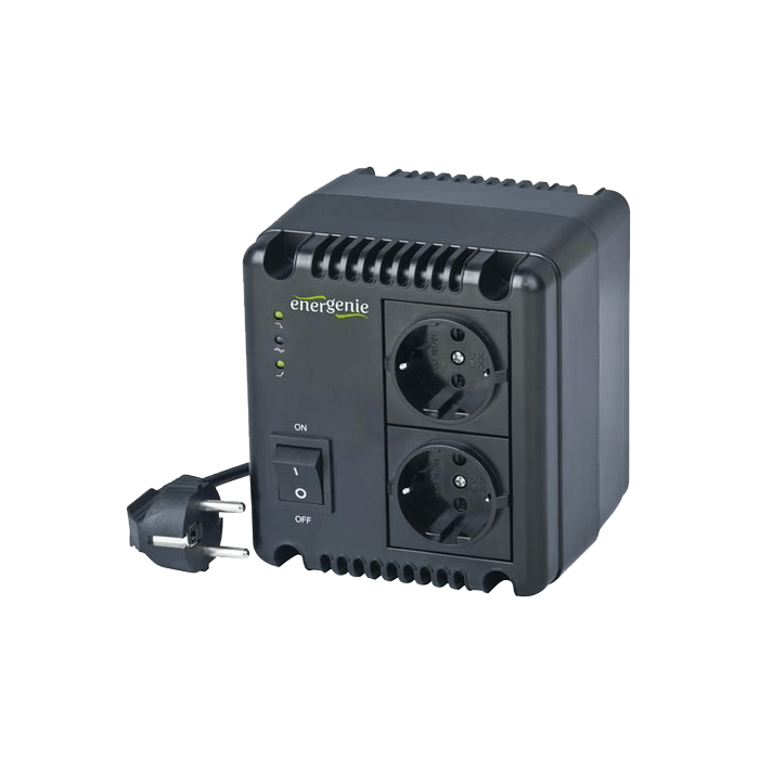 Korektor napona GEMBIRD 500VA 300W, EG-AVR-0501 - 2160, 500 VA / 300W, 140-270 VAC, 220VAC +/-8%, 50 Hz