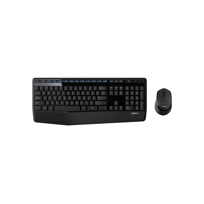 LOGITECH bežična tastatura i miš MK345 (Crna) - 920-006491 EN (US), 104, preko Fn tastera