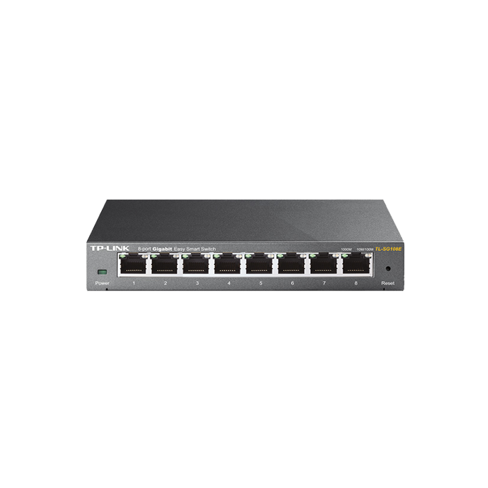 TP-LINK Switch TL-SG108E Upravljivi, 8 RJ-45 portova, 8K, 16Gbps
