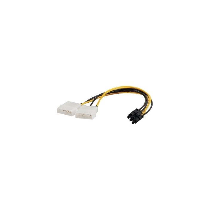 Naponski adapter za PCI-E VGA (6-pin) -2x Molex