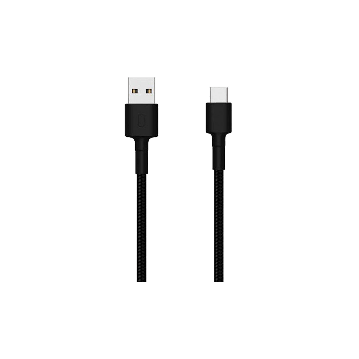 XIAOMI USB-A na USB-C kabl Type-C Braided Blk USB Kabl, USB-A, USB-C, Crna