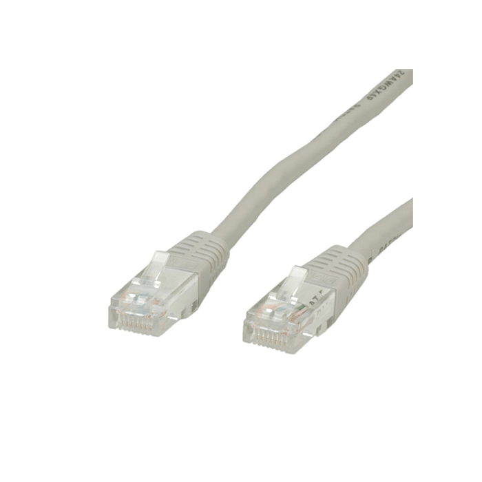 ROTRONIC mrežni kabl 3m (Sivi) - 30560, CAT.6, UTP, RJ 45, Patch (Ravni), Licnasti