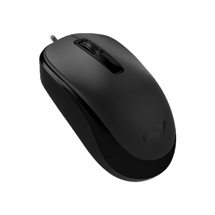 GENIUS DX-125 Žični miš USB, Optički, Crni, 1000 DPI