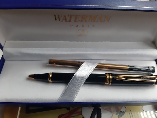 Waterman pozlacena olovka