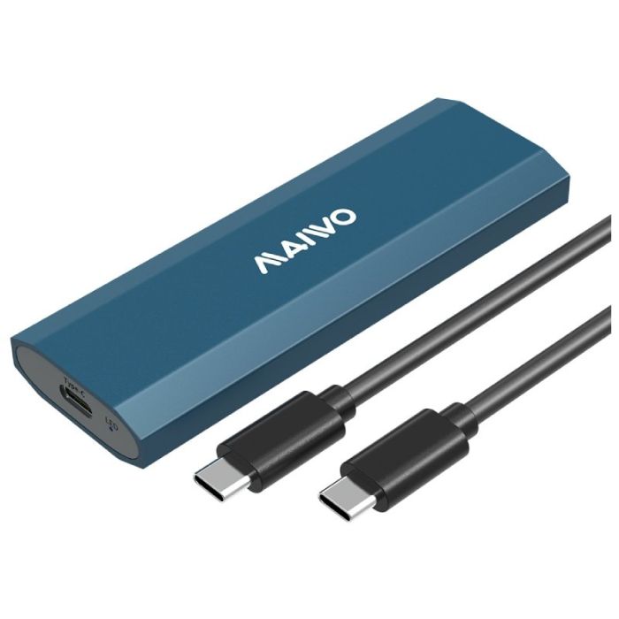 Externo Kućište USB-C 3.1 na M.2 NVMe/SATA aluminium, K1690