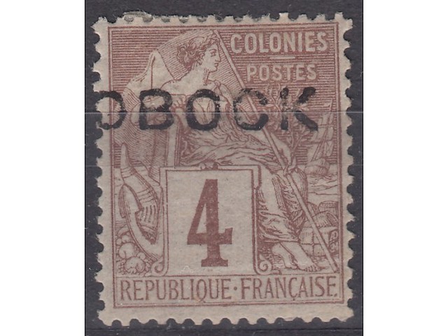 Francuske kolonije Obok 1892 *