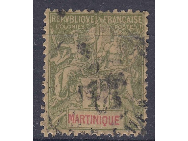 Francuske kolonije Martinik 1892