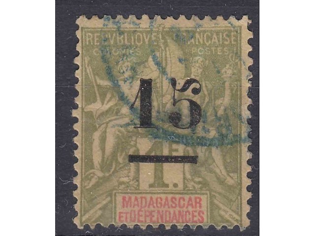 Francuske kolonije Madagaskar 1902