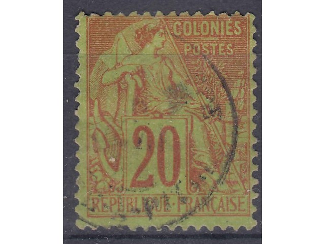 Francuske kolonije Generalna izdanja 1881