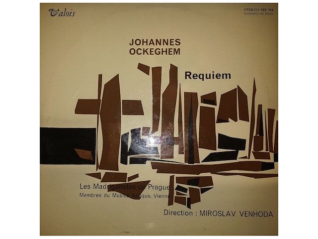 Miroslav Venhoda  Requiem  Johannes Ockeghem Les Madri