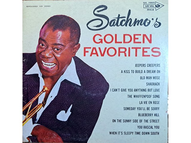 LP: LOUIS ARMSTRONG - SATCHMO`S GREATEST HITS (ITALY)