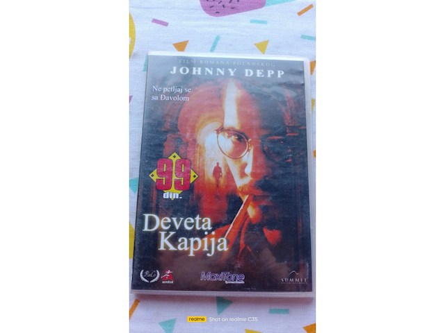DVD STRANI FILM - DEVETA KAPIJA