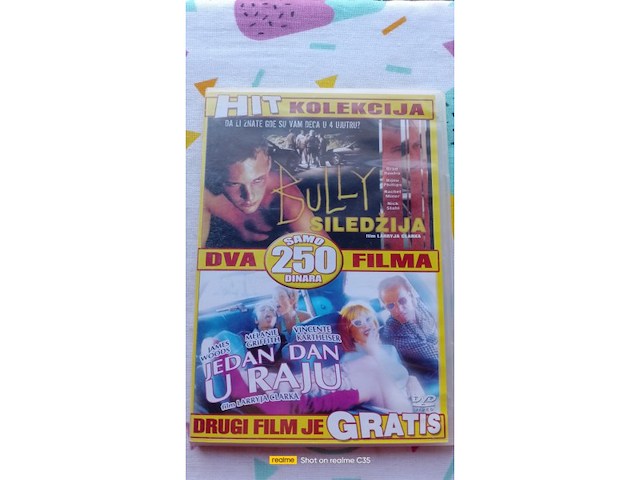DVD STRANI FILM - BULLY SILEDZIJA i JEDAN DAN U RAJU