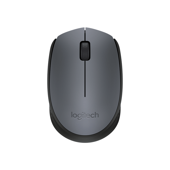 LOGITECH Bežični miš M170 (Sivi) 910-004642 USB nano prijemnik, Optički, 1000 DPI, Alkalna baterija