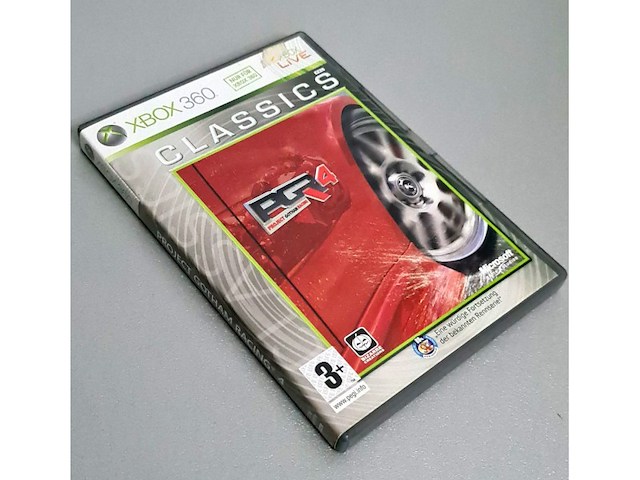 Project Gotham Racing 4 PGR 4  XBOX 360