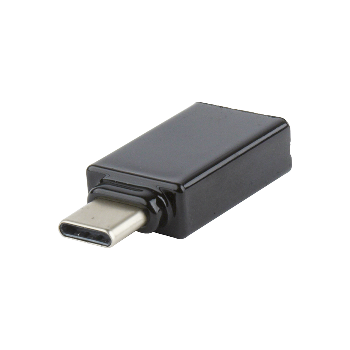 GEMBIRD USB adapter USB C - USB A (Crni) - A-USB2-CMAF-01, USB 2.0 - do 480 Mbps, USB-C, USB-A, Adapter bez kabla