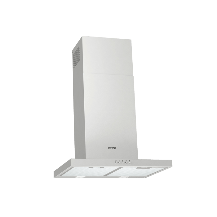 GORENJE Aspirator WHT623E5X Dekorativni, Zidni, Mehaničko (Dugmad), 59.8 cm