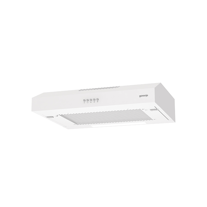 GORENJE Aspirator WHU629EW/S Standardni, Podugradni, Mehaničko (Dugmad), 59.6 cm