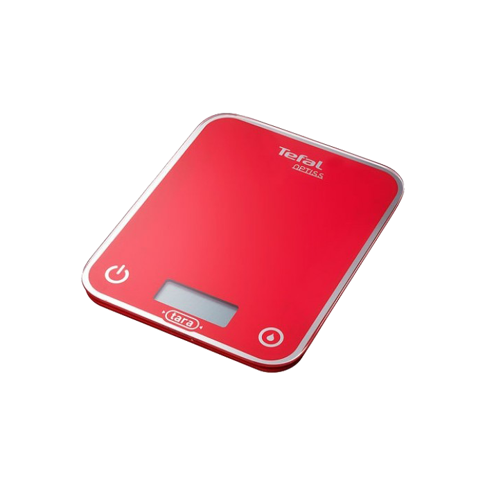 TEFAL Kuhinjska vaga BC5003V1 Crvena, Digitalna, 5 Kg