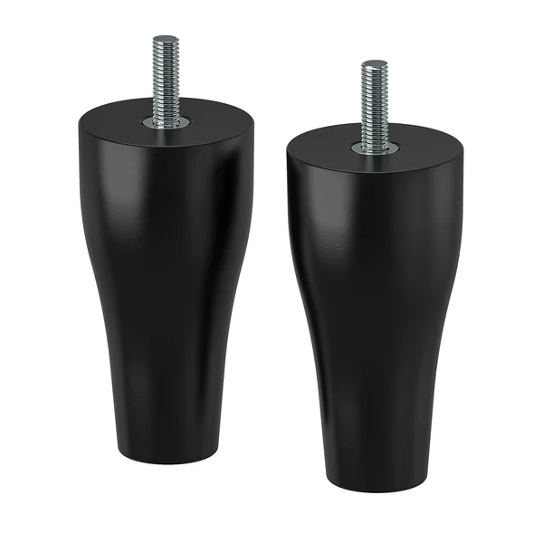 Nogar, crna, 10 cm