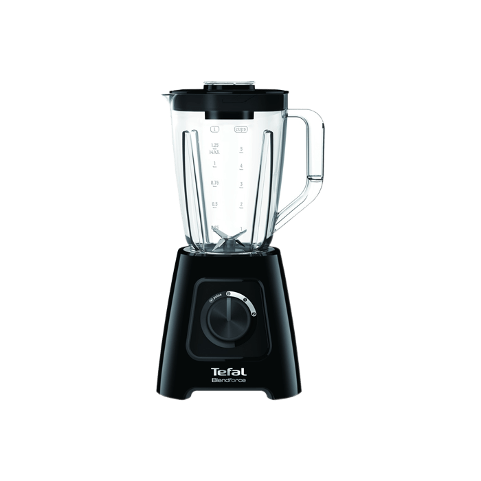 TEFAL Blender BL4208 Plastična, 1.25 l, 600 W, Crna