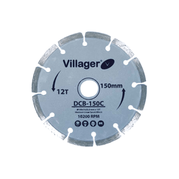 VILLAGER Dijamantska rezna ploča DCB125C Rezna ploča, 125mm