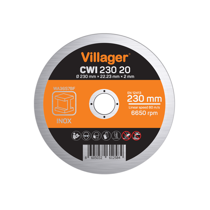 VILLAGER Rezna ploča CW23020 Rezna ploča, 230mm, 22.23mm