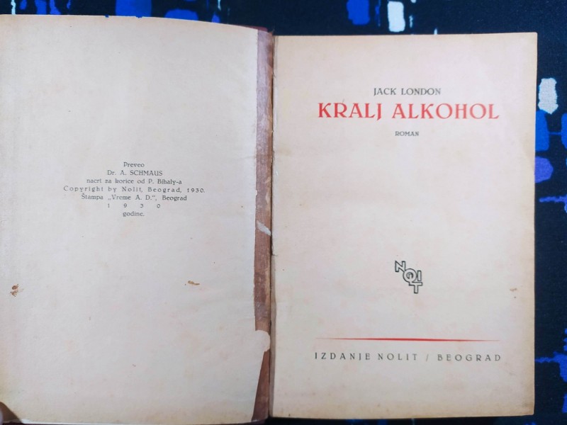 Džek London - Kralj alkohol