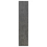 Vrata sa šarkama, tamnosiva imitacija betona, 50x195 cm