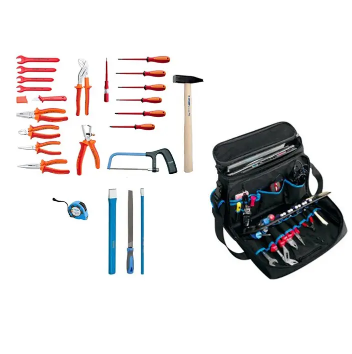 UNIOR Komplet 24 alata za električare u torbi SERVICE