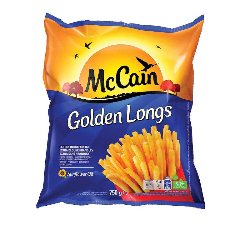 Mc cain pomfrit Mc cain golden longs 750g