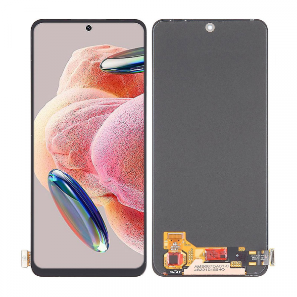 LCD za Xiaomi Redmi Note 12 4G + touch screen crni WITH FRAME OLED