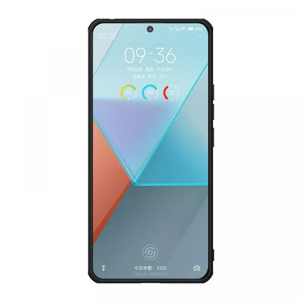 Maska Nillkin Super Frosted Shield Pro za Xiaomi Redmi Note 13 Pro crna