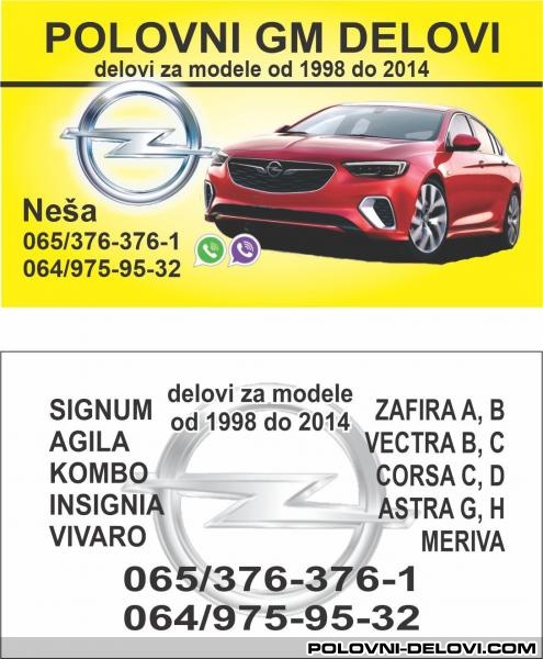 Insignia 2.0cdti Delovi Motora