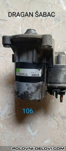 Peugeot 106 Anlaser 9633292480 Elektrika I Paljenje