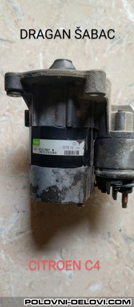 Citroen C4 Anlaser 9633292480 Elektrika I Paljenje