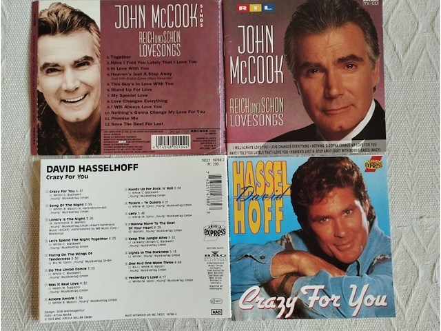 John McCook+David Hasselhoff -Love songs+Crazy for you