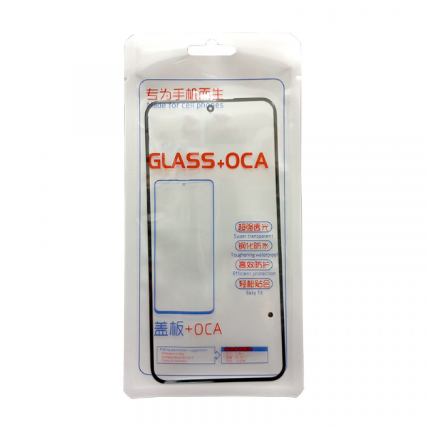 Staklo za touch screen Samsung S23 crno + OCA (OEM-MX)