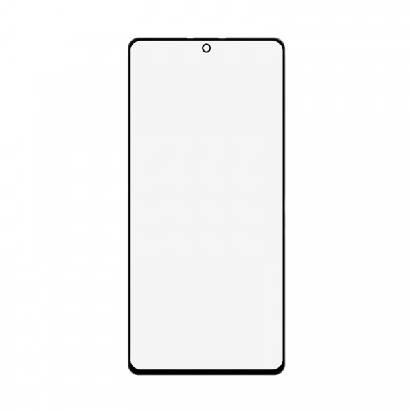 Staklo za touch screen Samsung A71/ A715F Crno + OCA (OEM-MX)