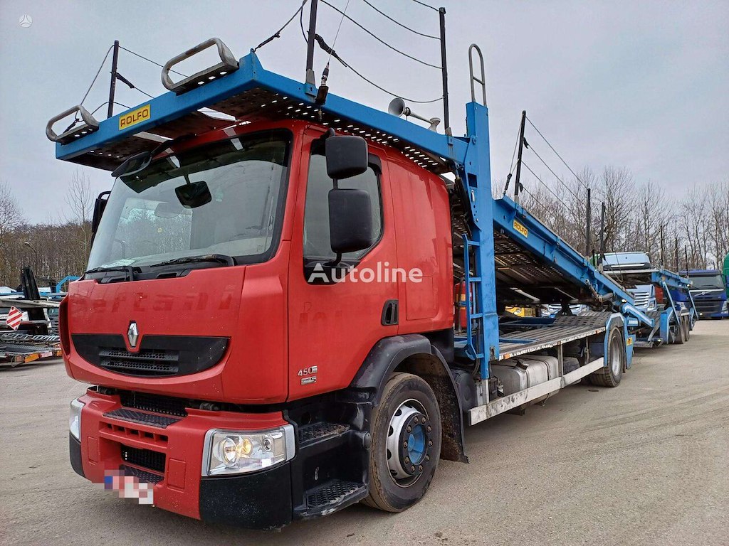 Renault PREMIUM 450 + ROLFO 2001 autotransporter