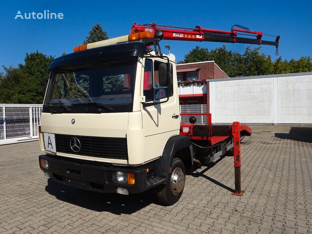 Mercedes-Benz Abschlepper + Tirre EURO81T Kran+Seilwinde šlep auto