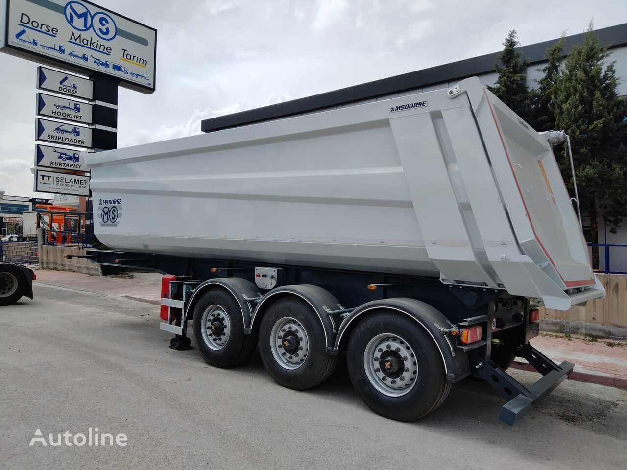 Nova MS Dorse 30m³ TIPPER SEMI TRAILER poluprikolica kipera