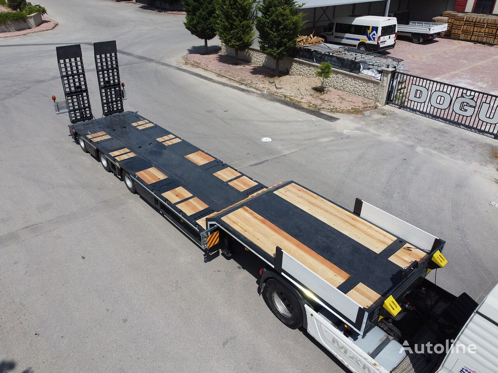 Nova MS Dorse MS-EW-90/3 EXTENDABLE SEMI TRAILER poluprikolica sa niskom platformom