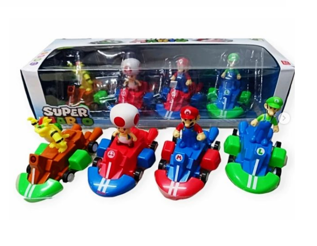 Super Mario junaci u auticima SET